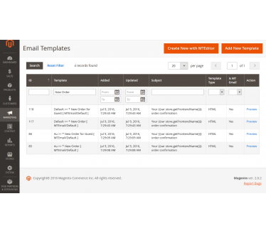 Magento 2 Email Templates - Responsive Emails with Editor