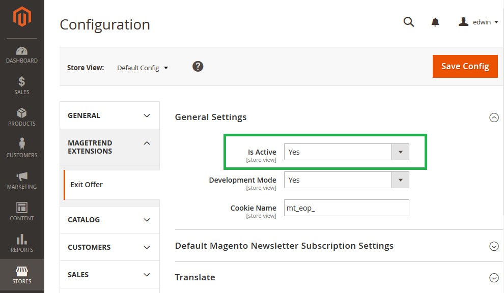 Quick Start - Magento 2 Exit Intent Popup Pro User Guide