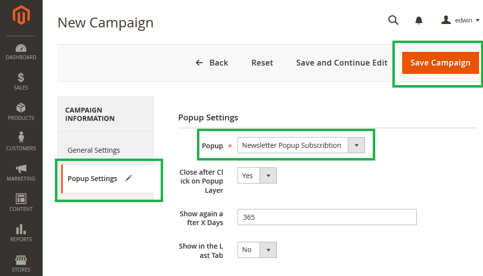 Quick Start - Magento 2 Exit Intent Popup Pro User Guide
