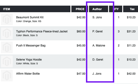 How To Add Additional Column Magento 2 PDF Invoice Pro User Guide